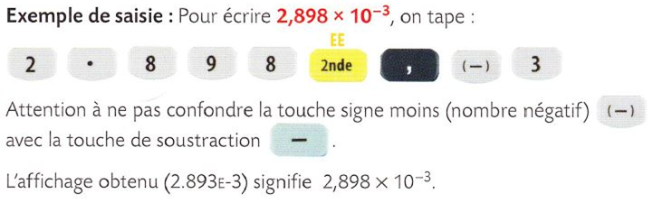 Fiche Méthode n°1 : La notation scientifique et les chiffres significatifs